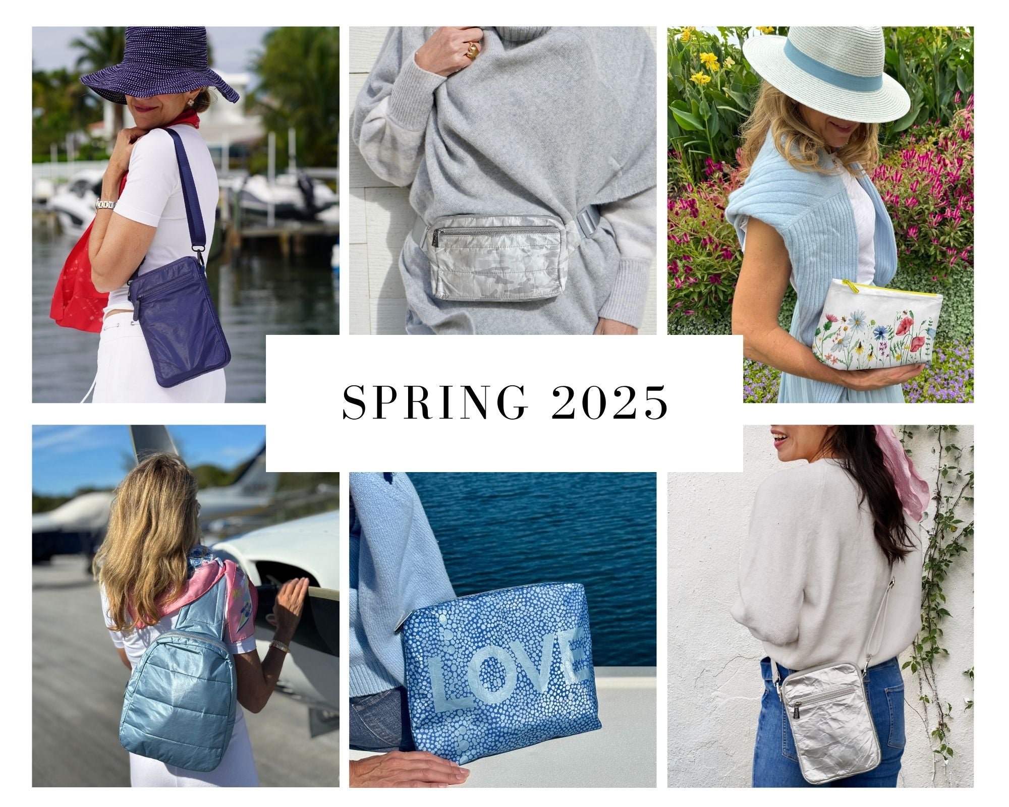Spring Bag Collection 2025 - Zipper Pouches, Purses, & Wristlets – Hi Love
